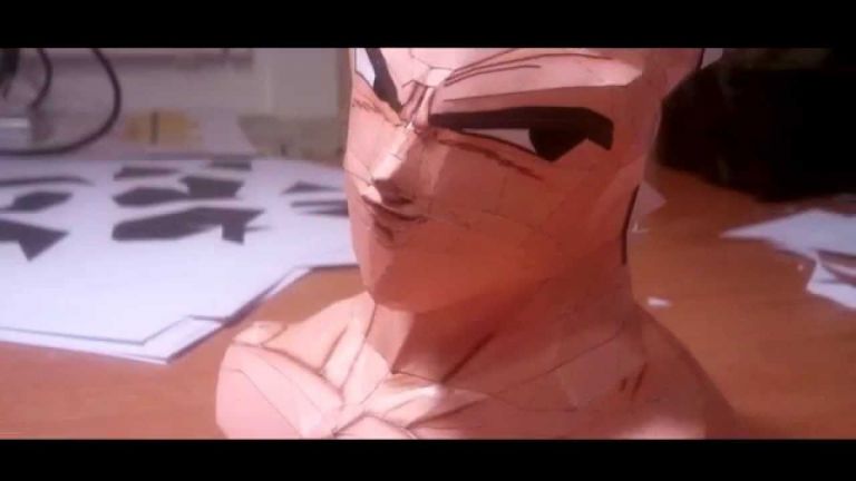 Anime Papercraft Papercraft Pdo File Template for Dragonball Z C17 ...