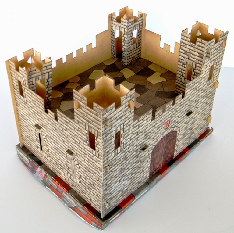 Castle Papercraft Cardboard Castle Over the Moat Vbs 2017 Pinterest ...