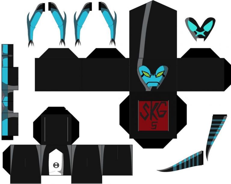 Cool Papercraft Xlr8 by Superkamiguru5 On Deviantart - Printable ...