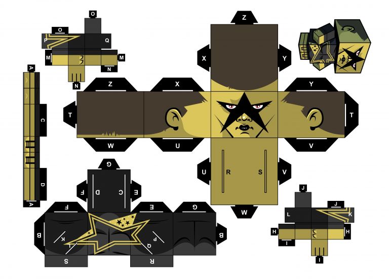 Ghostbusters Papercraft Free Ghostbusters Coloring Pages for Kids and ...