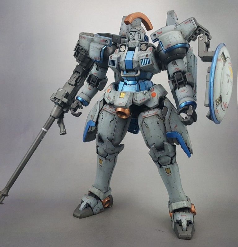 Gundam Wing Papercraft Gundam Wing Tallgeese Master Grade Custom Paint ...