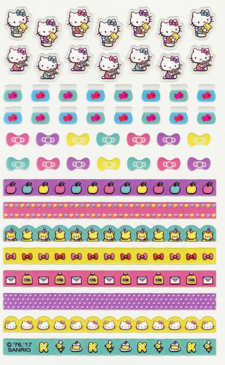Printable Hello Kitty Papercraft - Printable Papercrafts - Printable ...