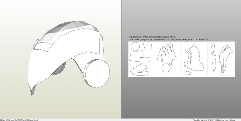 Printable Ironman Papercraft - Printable Papercrafts - Printable ...