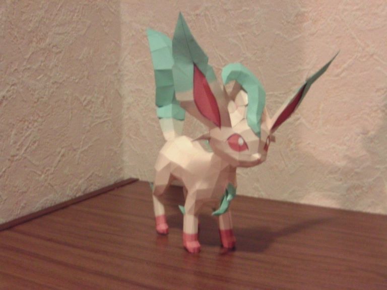 Printable Leafeon Papercraft - Printable Papercrafts - Printable ...