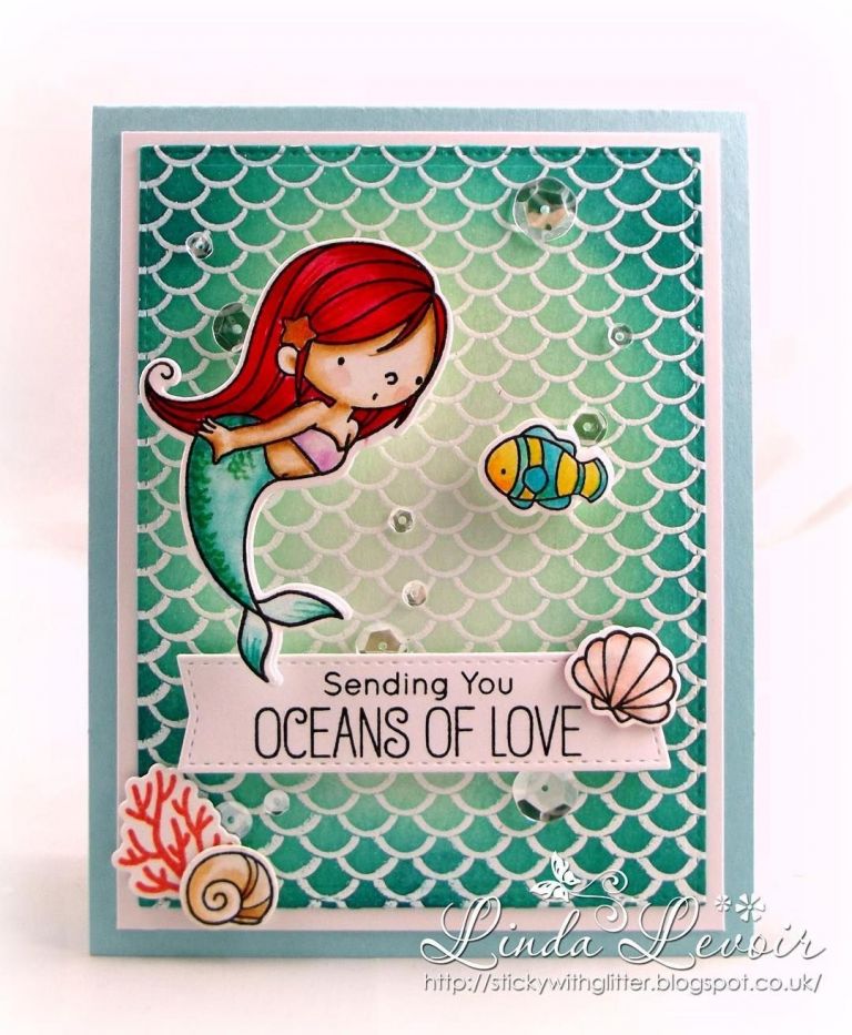 Mermaid Papercraft Mermaid Card Card Ideas Pinterest - Printable ...