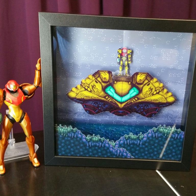 Printable Metroid Papercraft - Printable Papercrafts - Printable ...