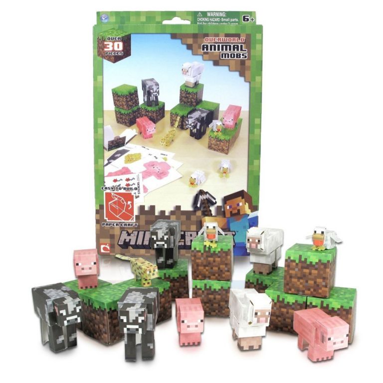 Printable Minecraft Papercraft Minecart Set - Printable Papercrafts ...