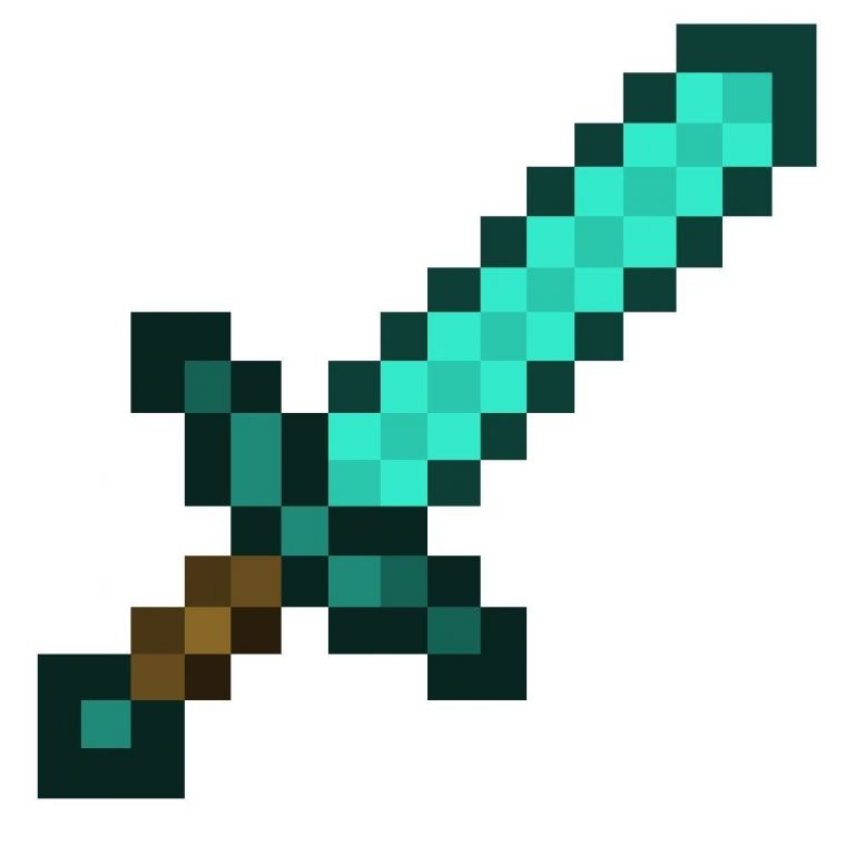 Printable Minecraft Papercraft Sword - Printable Papercrafts ...