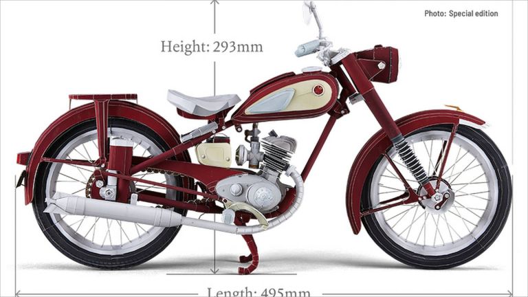 Printable Motorcycle Papercraft - Printable Papercrafts - Printable ...