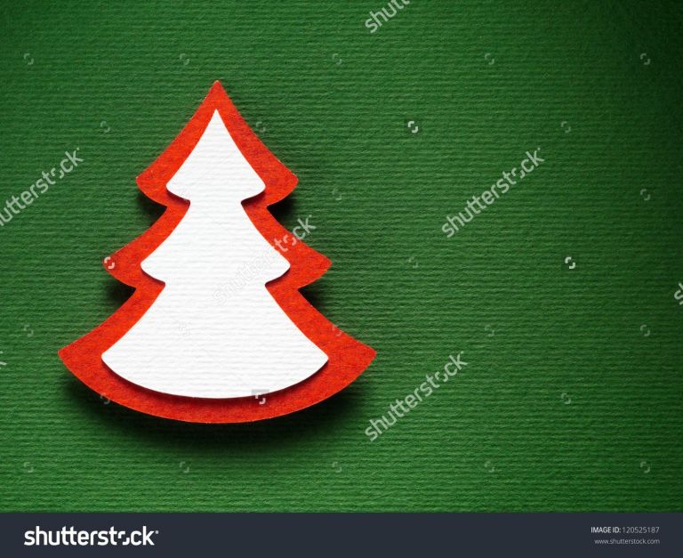 Papercraft Christmas Christmas Tree Paper Cutting Design Papercraft ...