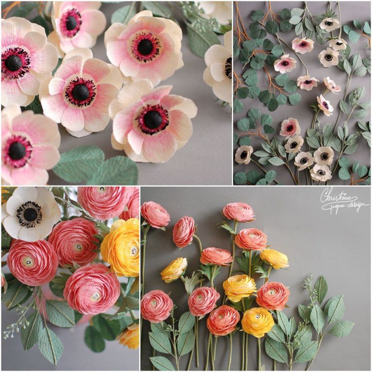 Printable Papercraft Flower - Printable Papercrafts - Printable Papercrafts