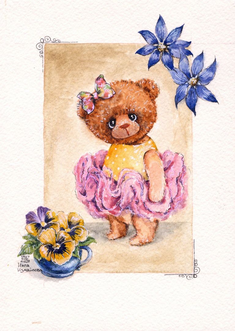 Teddy Bear Papercraft Teddy Bears Animales Para Vestir Pinterest ...