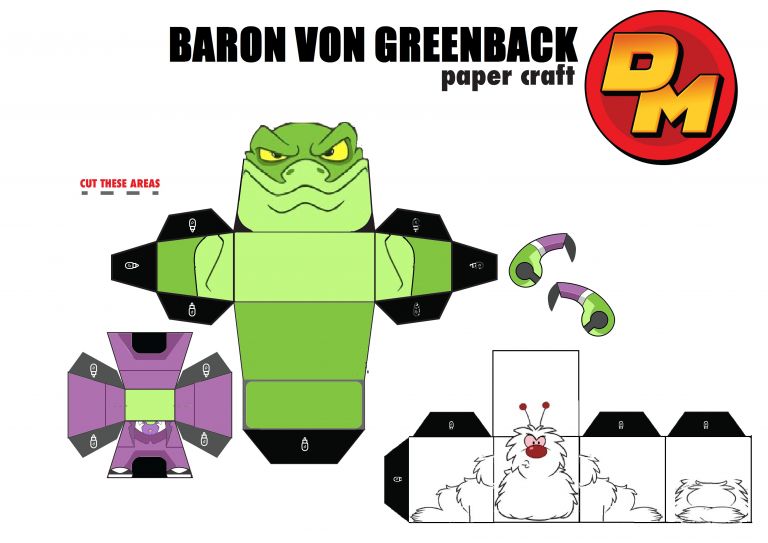 Toon Link Papercraft Harley Quinn Papercraft by Blumeblue On Deviantart ...